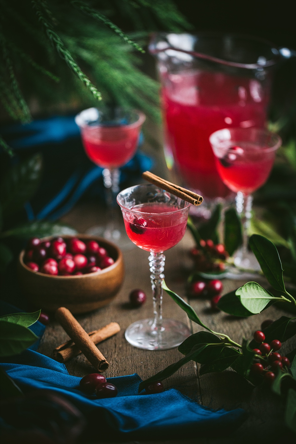Fresh Spiced Cranberry Tea (for Thanksgiving)