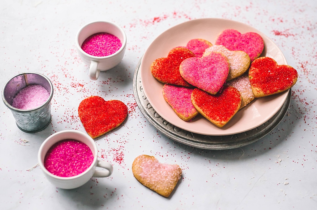 Heart Shaped Sugar Cookies
