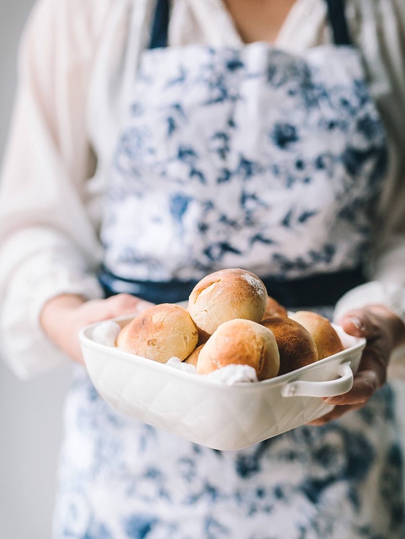 Easy Enriched Mini Bread Rolls - The Storied Recipe