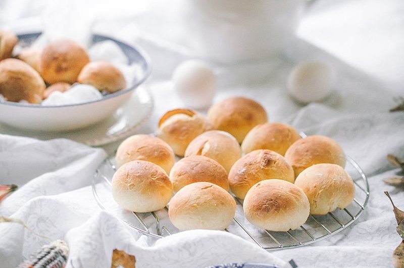 Easy Enriched Mini Bread Rolls - The Storied Recipe