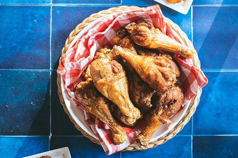 Pollo Frito: Puerto Rican Fried Chicken (Without Flour)