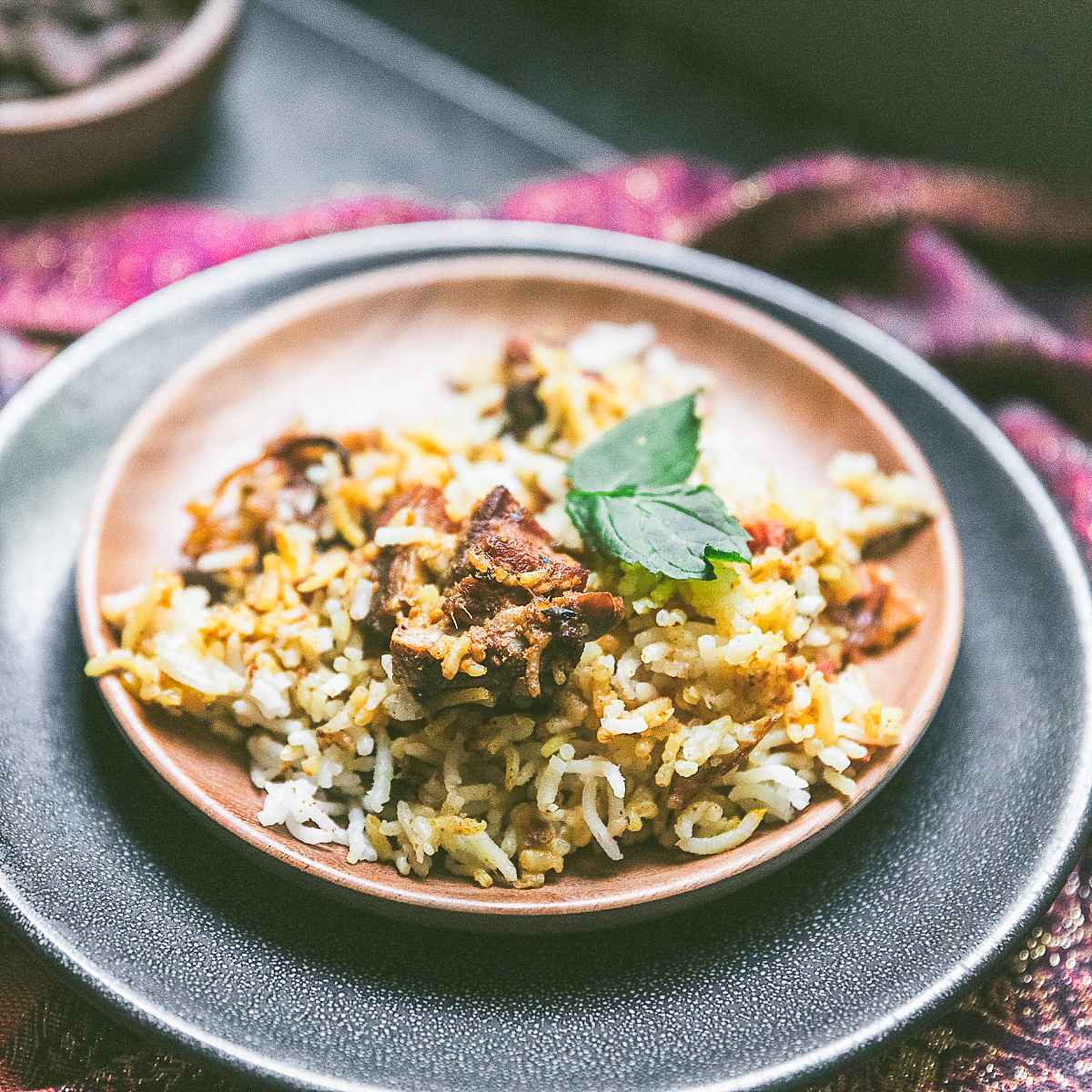 Hyderabadi Mutton Biryani Recipe (Lamb Biryani)