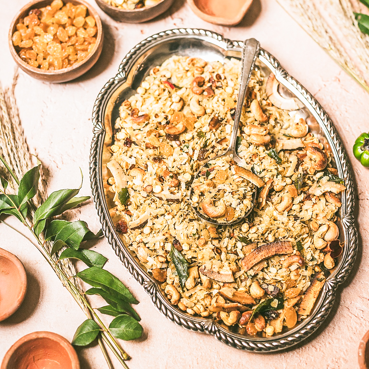 Easy Poha Chivda Recipe - The Storied Recipe