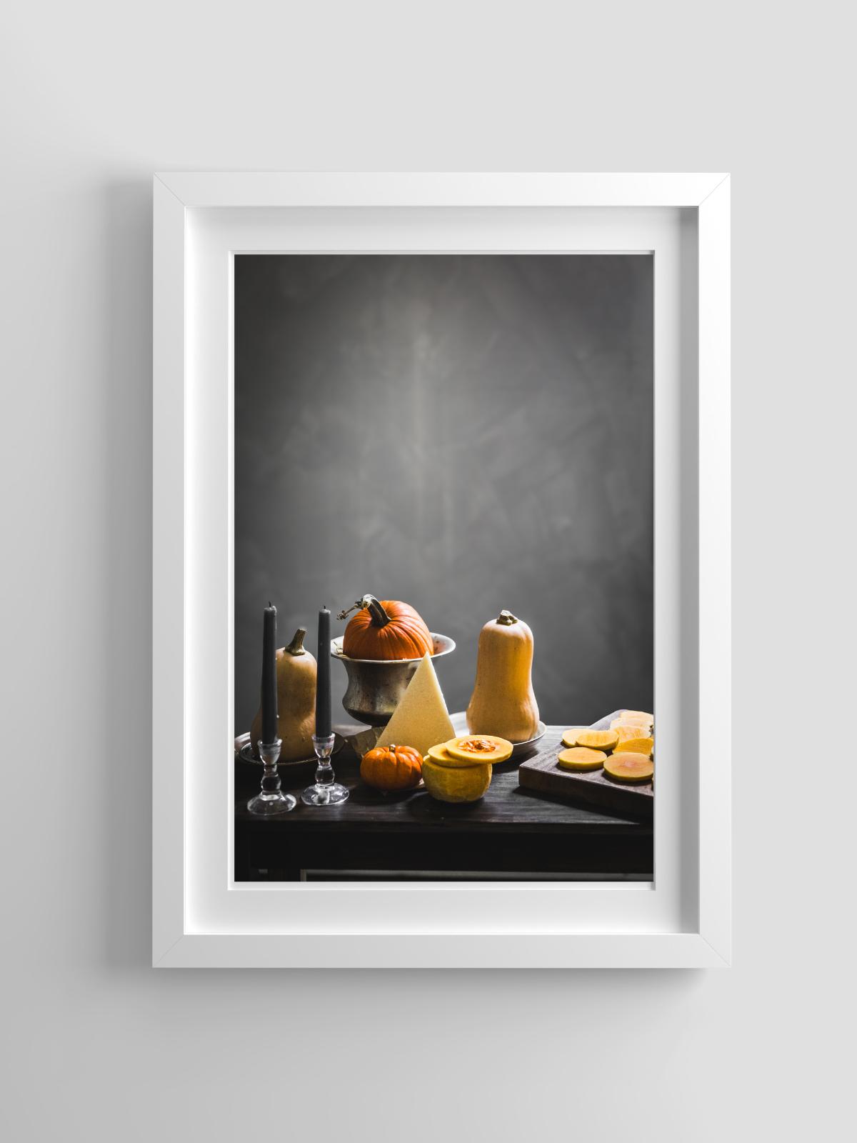 Minimal Autumn Still Life - The Storied Recipe